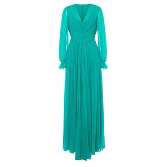 Alberta Ferretti Anlasskleid - - Dresses - Damen - Gr&uuml;n - S