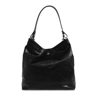 Vivienne Westwood Lottie Large Bag - - Bags - Damen - Schwarzk - ONE SIZE