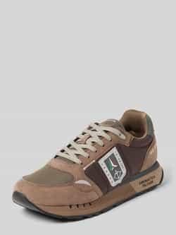 Aeronautica Sneaker mit seitlichem Logo-Patch Modell Roma