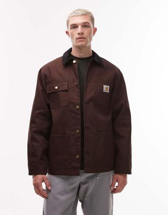 Carhartt Work in Progress Michigan - Jacke in Dunkelbraun