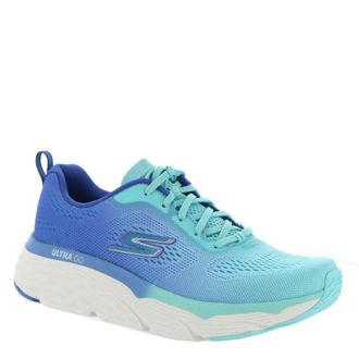 Skechers Womens Max Cushioning Elite-Destination Point Sneaker, 0, Blau/Hellblau, 42 EU