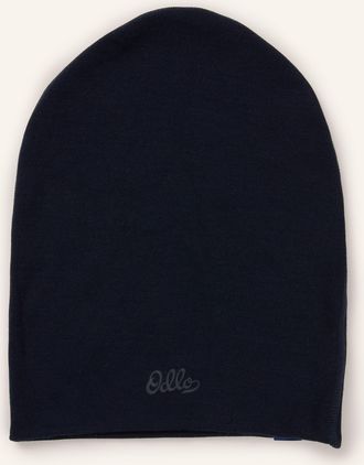 Odlo Multifunktionsm&uuml;tze Merino Warm 80 Years Anniversary blau