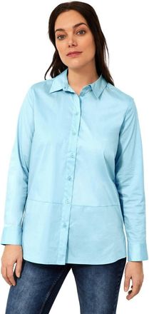 Cecil Damen B343646 Longbluse, Faded Blue, XL