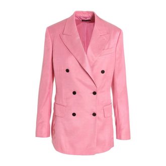 Tom Ford Femme, Vestes, Rose, Taille: 38 FR Blazer Crois&eacute;