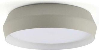 Faro Barcelona Faro Barcelona - shoku 350 Wand-/Deckenleuchte Grau/Wei&szlig; 64278