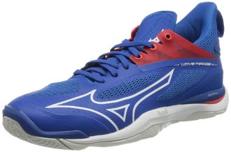 Mizuno Wave Mirage 4 Handballschuh French Blue/White/Ignition Red 38.5