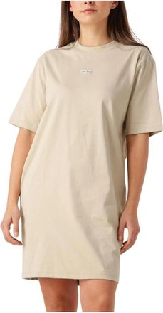 Calvin Klein Damen, Kleider, Beige, SGr&ouml;&szlig;e