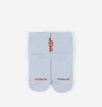 Victoria VICTORIA THINGS CHAUSSETTE BAREFOOT COTON LUREX LOVE 9226044