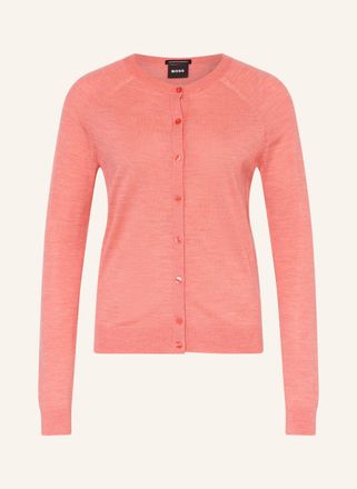 HUGO BOSS Strickjacke Fonami rosa