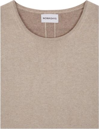 Nowadays Nowadays, Herren, Strickwaren, Beige, LGr&ouml;&szlig;e