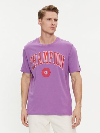 Champion T-Shirt 219852 Violett Comfort Fit