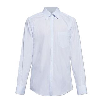 Dolce & Gabbana Gestreiftes Hemd - - Shirts - Herren - Blau - L