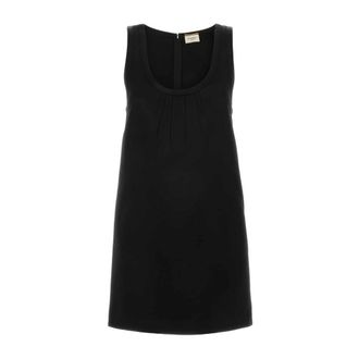 Saint Laurent Damen, Kleider, Schwarzk, MGr&ouml;&szlig;e