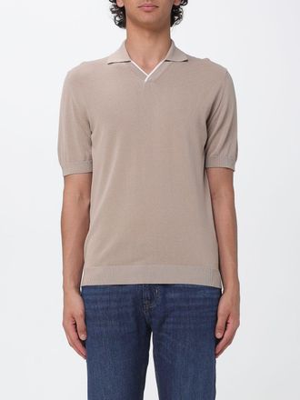 Zanone Polo Homme couleur Beige