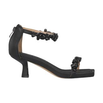 Alma En Pena Sandalette mit Strassverzierung - - Shoes - Damen - Schwarzk - 41 EU