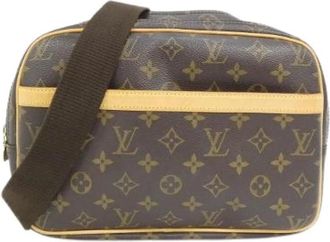 Louis Vuitton Pre-owned Monogram Reporter Shoulder Bag - Femme - Pre-owned - Brun - Taille: ONE Size