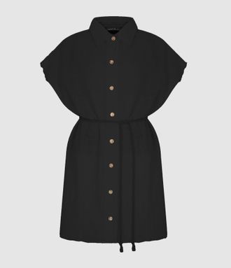 Maison Saint Julien Robe Courte Mykonos Black