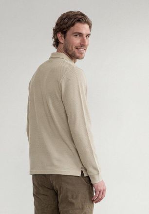 Street One Men Poloshirt aus elastischem Materialmix