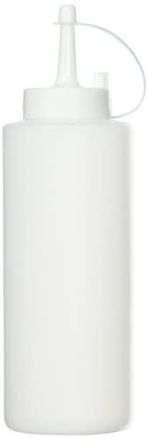 Metaltex 252960 Squeezy Saucenspender 375 ml, Kunststoff, Weiß