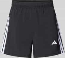 adidas Shorts mit Logo-Print und Rei&szlig;verschlusstaschen
