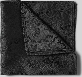 Monti Seideneinstecktuch mit Allover-Muster