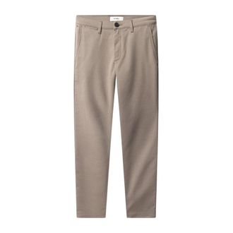 Gabba Moderne Khaki Chino Hose - - Trousers - Herren - Braun - W33 L32