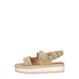 Toms Toms, Femme, Chaussures, Beige, Taille: 40 EU Giana Flatform Sandal