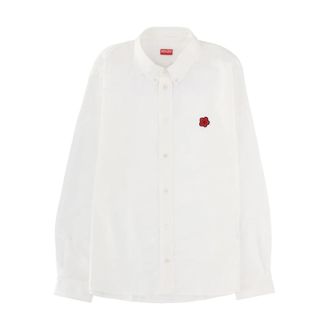 Kenzo Boke Flower Hemd - - Shirts - Herren - Wei&szlig; - L