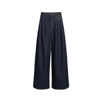 Tibi Jean large en coton