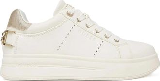 Guess Femme, Chaussures, Blanc, Taille: 41 EU Wesli Baskets