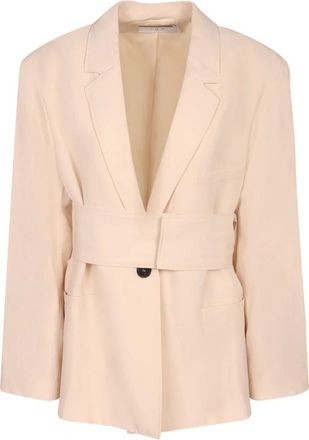 Iro Iro, Femme, Vestes, Beige, Taille: 36 FR Blazers