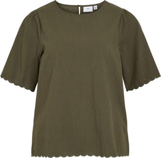 Vila Vifernanda O-Neck 2/4 Top/Pr