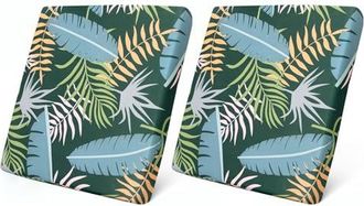 Shanna Housse De Canap&eacute; Extensible : 2 Places Imperm&eacute;able Imprim&eacute;e Hautement &Eacute;lastique Lavable, Anti-D&eacute;rapante, Protection Meubles Ext&eacute;rieurs pour Animaux (M