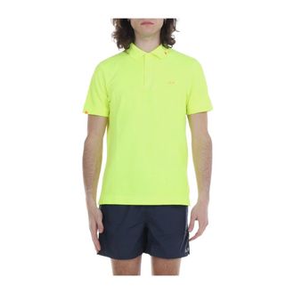 Sun 68 Klassisches Poloshirt - - Tops - Herren - Gelb - M