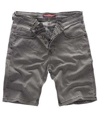 Rock Creek Herren Shorts Jeansshorts Denim Stretch Sommer Shorts Regular Slim [RC-2135 - Grey Wash - W29]