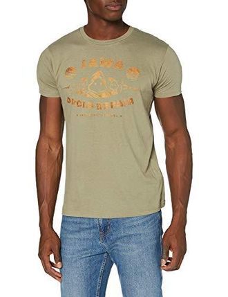 Cotton Division Star Wars Homme Meswclats014 T Shirt, Kaki, XL EU