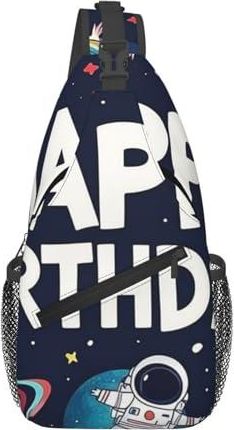 Generic Sac &agrave; bandouli&egrave;re Astronaute Spacecraft - Sac &agrave; bandouli&egrave;re de voyage pour homme - Sac &agrave; dos de randonn&eacute;e