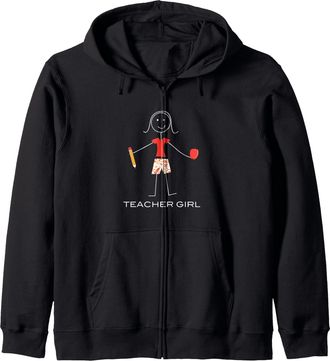Whyitsme Design Lustige Lehrerin, lehren, M&auml;dchen, die Geschenke Kapuzenjacke