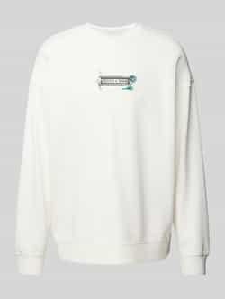Scotch & Soda Relaxed Fit Sweatshirt mit Label-Print