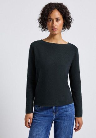 Street One Strickpullover mit U-Boot-Ausschnitt