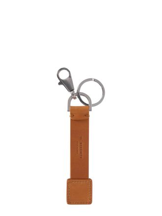IL BISONTE Leather Key Case - Brown