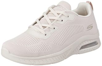 Skechers Damen Squad AIR Sneaker, Natural, 35 EU