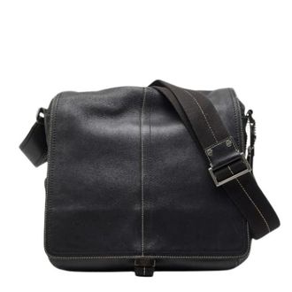 Coach Sac bandouli&egrave;re Pre-owned - Homme - Pre-owned - Noir - Taille: ONE Size