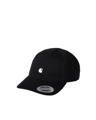 Carhartt Work in Progress Mens Cap Madison Logo Black Cotton Twill Hat