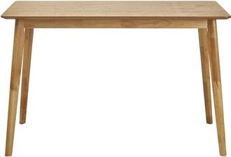 Miliboo Skandinavischer Esstisch Eschenfurnier B120 cm ELION