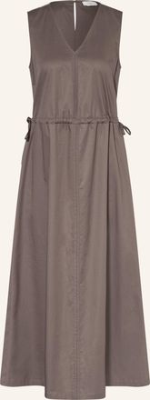 PESERICO Peserico Kleid Mit Schmucksteinen braun