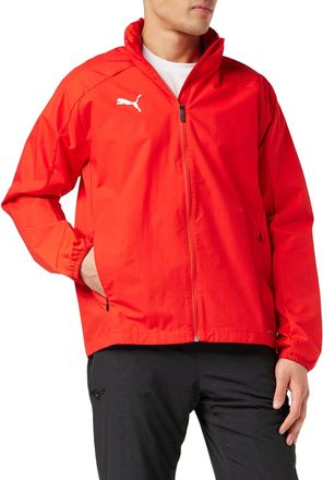 Puma Herren Training Rain Jacket, Puma Red/puma white, XL
