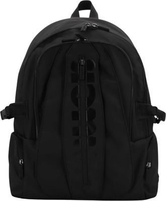 Blauer Homme, Sacs, Noir, Taille: ONE Size Sac &agrave; dos Cordura enduit