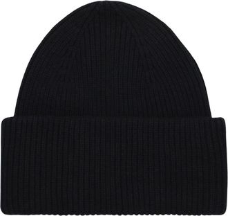 Profuomo Beanie Wool - - Accessories - Herren - Schwarzk - ONE SIZE