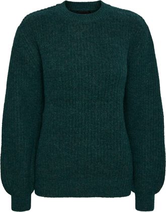 Pieces PCNANNA LS O-Neck Wool Knit NOOS BC